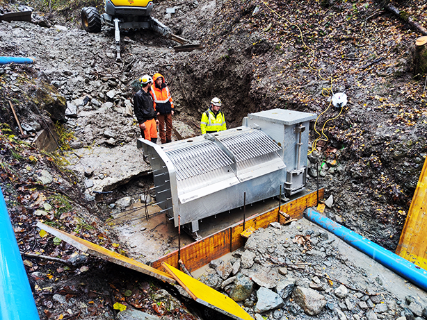 Neue an Hochwasser angepasste Wasserfassung :: HYDRO Exploitation SA ...